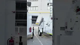 Mobile Solar Light Tower 4G/5G Connection Remote Monitoring Security Surveillance Tower Industrial L