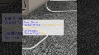 Nylon 66 Carpet Tiles Heavy Duty Commercial Flooring