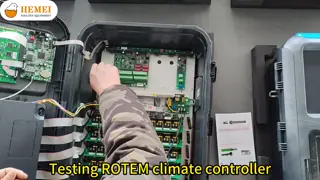 Operation of ROTEM climate controller