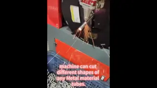 120mm Tube Laser Cutter Precision Metal Fabrication