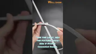 V-Shaped Shelf Light