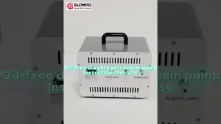 Video demonstrating the operation of the oil-free diaphragm vacuum pump product