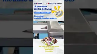 Introduce Aluminum Foil Packaging Conveyor Belt Food Processing industries Metal Detector For You