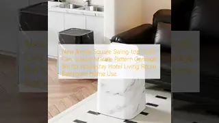 Luxury Stainless Steel Trash Can