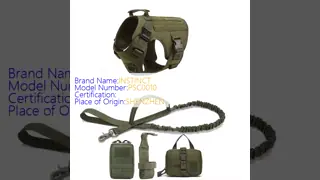 Tactical Dog Harness for Training & Hiking