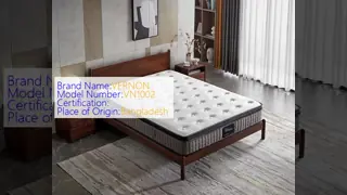 12 Inch Memory Foam Pocket Spring Mattress