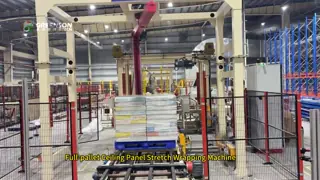 Full-pallet Ceiling Panel Stretch Wrapping Machine