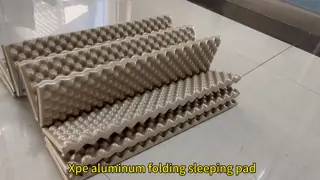 PE foam hiking sleeping mat