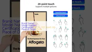 Smart Kiosk Interactive Digital Signage 43 Inch