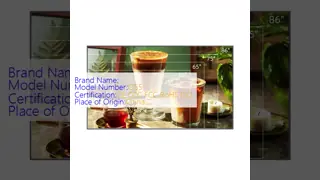 55 Inch Digital Menu Board 4K LCD Signage