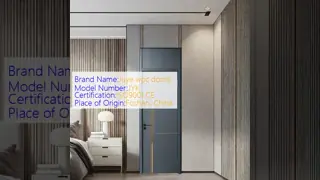 WPC Hollow Door Strong Moisture Resistant Low Maintenance