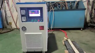China DSP-80KW Industrial Induction Heating Machine with 80KW Power Digital Display Screen and Water Cooling System for sale