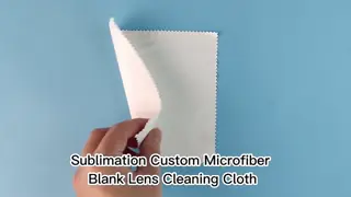 Custom Logo Lens Cloths Sublimation Glasses Cleaning Cloth