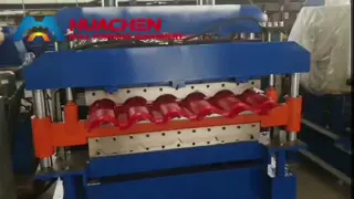 Glazed Tile Roll Forming Machine with 4m/min