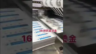 Automatic Hot Foil Stamping Machine And 0.10 Mm Stamping Precision Hot Stamping For Printing Paper