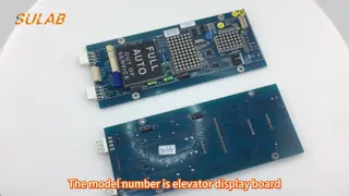 China HYUNDAI WBVF HIP CC-910 Elevator Display Board LCD PCB with 12-24 VDC Dot-matrix or Segment LCD and ISO9001 Certification for sale
