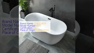 China Modern Acrylic Free Standing Bathtubs designed for comfort durability and customizable colors perfect for hotel and home bathroom environments for sale