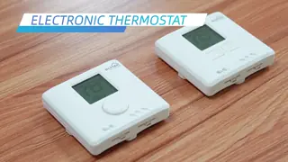 China Riseem COOL System Operation Mode Non Programmable Thermostat with 1.89 Sq.in. Display Size 3.78" W X 3.93" H X 0.98" D for sale