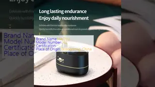 China 7 Color Luminous Flame Aroma Humidifier Rocket Shaped Essential Oil Fragrance Diffuser for sale