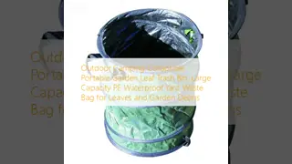 Large Outdoor Stainless Steel Trash Bin