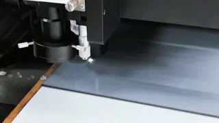 4mm gray glass laser cutting