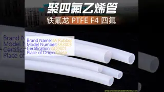 1mm x 2mm PTFE Tubing High Temp Industrial Grade