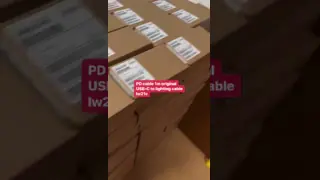 China Original Official Apple Iphone Cable 240W USB-C MYQT3 MU2G3 A2794 2m Fast Charging Cable for sale