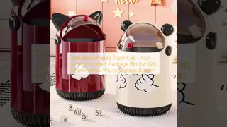 Foldable Wall Trash Can Space Saver