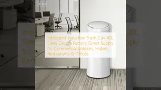 Car Trash Can Pop Up Lid Storage Bin