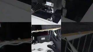 3mm mirror glass laser cutting irregular shape