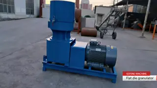 Chicken Manure New Type Organic Fertilizer Granulator Flat Die Pelletizer