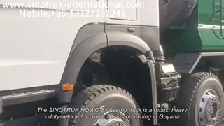 SINOTRUK HOWO 12 Wheel Tipper Truck Powerful Hauling