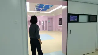 Laminar flow ceiling