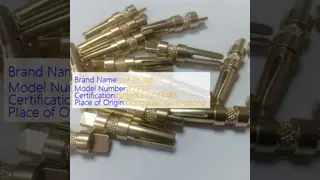 Custom Brass CNC Connector Parts