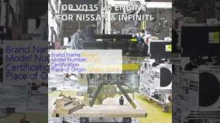 VQ35DE Engine Nissan Maxima Power Upgrade