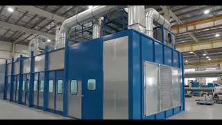 China Professional Spray Booth with Downdraft Airflow Heated Baking Cycle and Shadow Free LED Lighting for Automotive Refinishing for sale