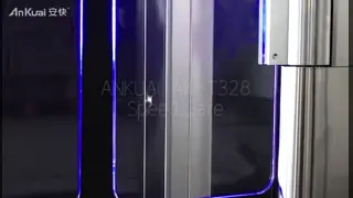 Secure Access Control Swing Barrier Turnstile