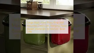 100L Stainless Steel Trash Can