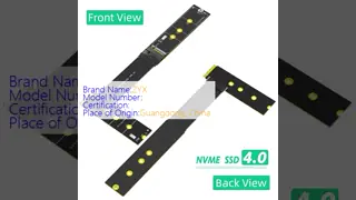 90 Degree M.2 NVMe SSD Cable 30cm