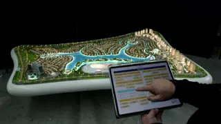 Model Lighting Control System | 1:550 Architectural Model for Pavilion Project by RAMS in Erbil