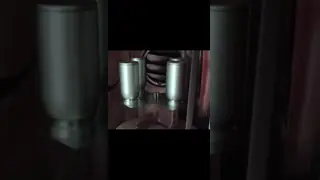 Thermal cup with purple copper finish
