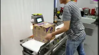 High Speed Weight Weighing Machine Automatic Weighing High Precision Online Weighing Machine