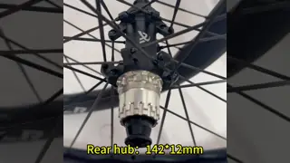 5045mm Carbon fiber carbon spoke wheel set