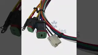 WESPC 328-0021 Monitor Wiring Harness Fits for CAT 320d Excavator Replace Parts