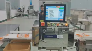 X Ray Machine For Food Industry With Rejection System Aluminum Wrapped Products