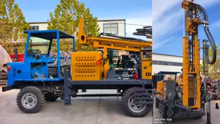 Powerful Water Well Drilling Rig 200M Depth