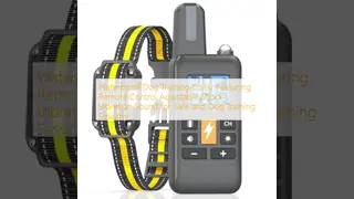 Waterproof Dog Training Collar Remote Control