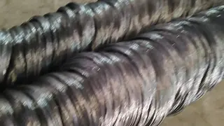 Israel Market 1.2mmx6 1.1mmx7 Black Annealed Carbon Steel Tie Binding Wire Soft Twisted ironwire