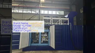 160kW Natural Gas CHP Generator Max Efficiency