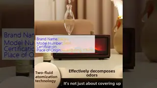 Real Wood USB Aroma Diffuser Silent Quiet Home